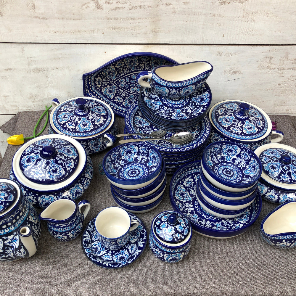 Explore Blue Pottery Multan – Handcrafted Crockery | Arraish