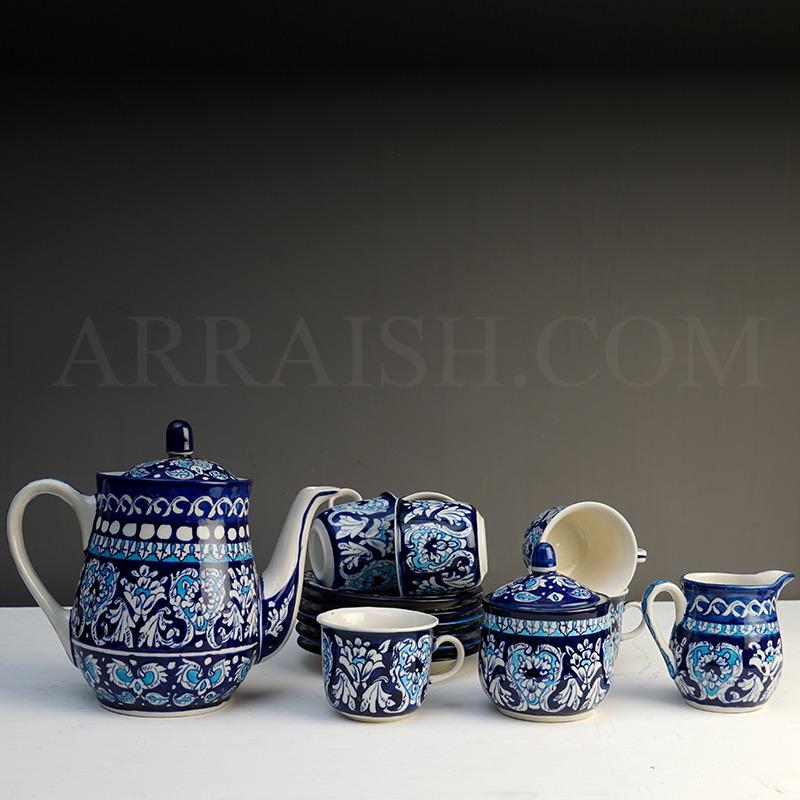 Explore Blue Pottery Multan – Handcrafted Crockery | Arraish