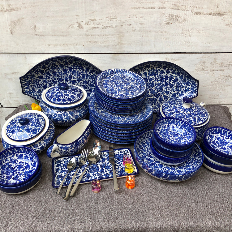 Explore Blue Pottery Multan – Handcrafted Crockery | Arraish
