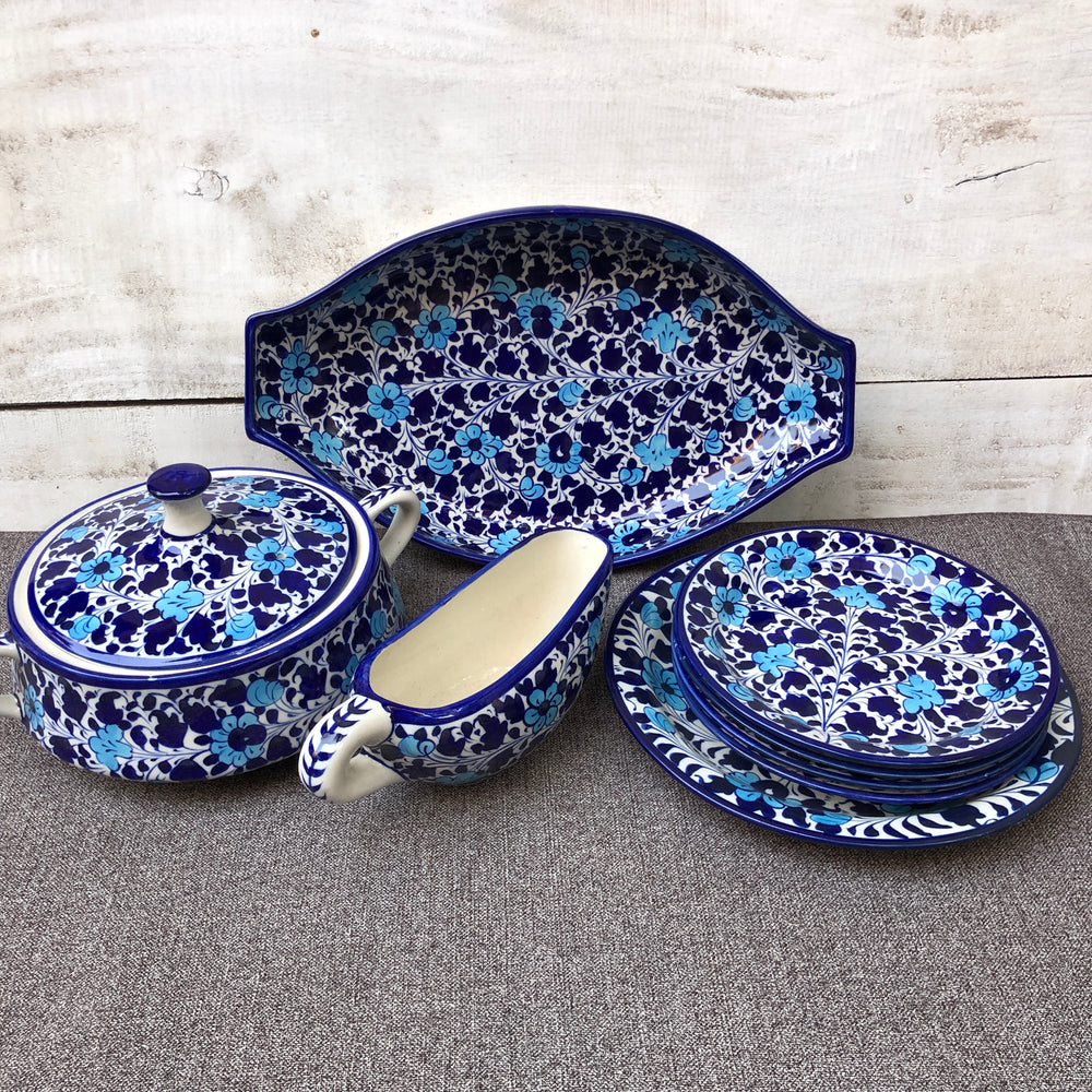 Explore Blue Pottery Multan – Handcrafted Crockery | Arraish