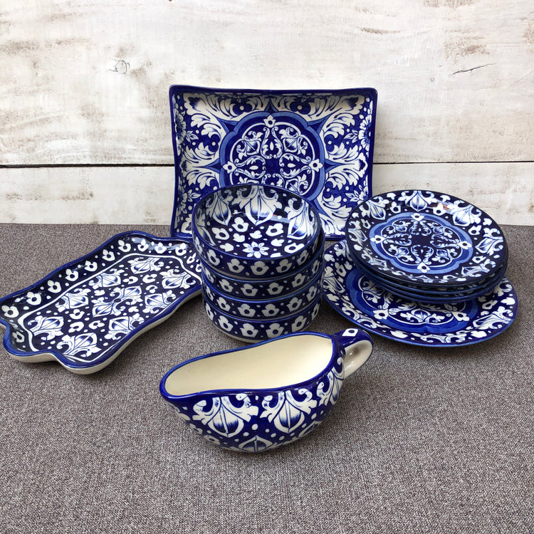 Explore Blue Pottery Multan – Handcrafted Crockery | Arraish