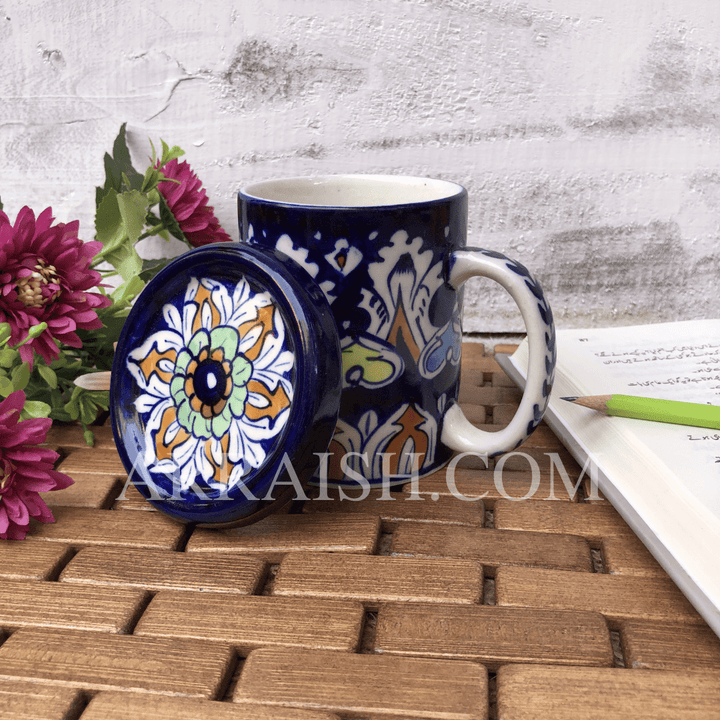 Blue Pottery Multan Mugs | Sip in Style and Tradition – Arraish